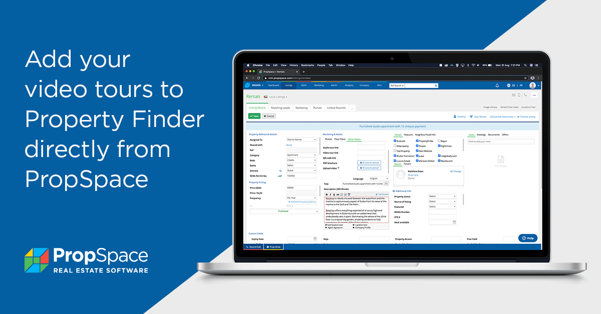 Real-Time Video Tours Now Live | PropSpace Blog